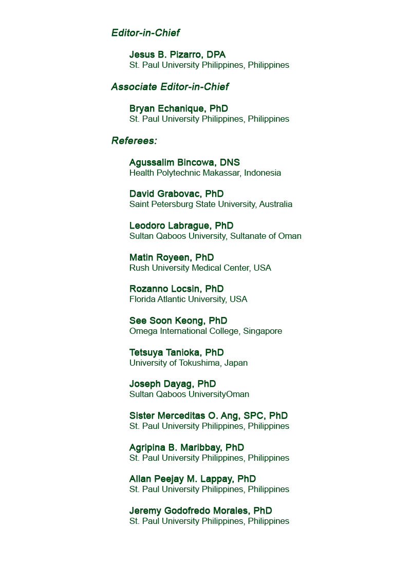 Editorial Board – The Light Explorer